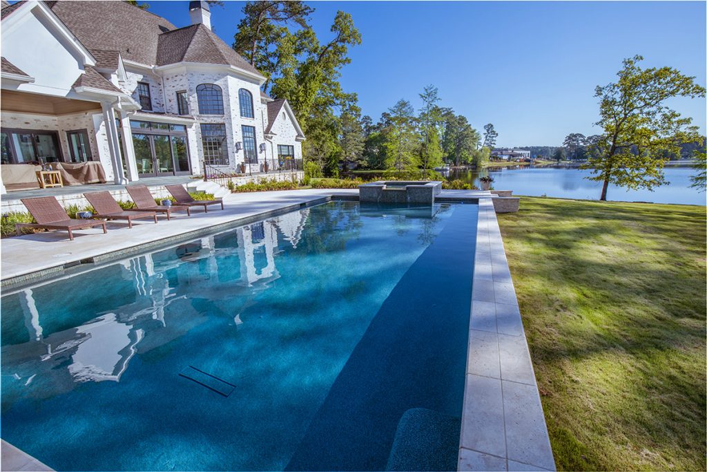 Modern Rectangle Pool in Historic Heathwood – The Clearwater Pool Company