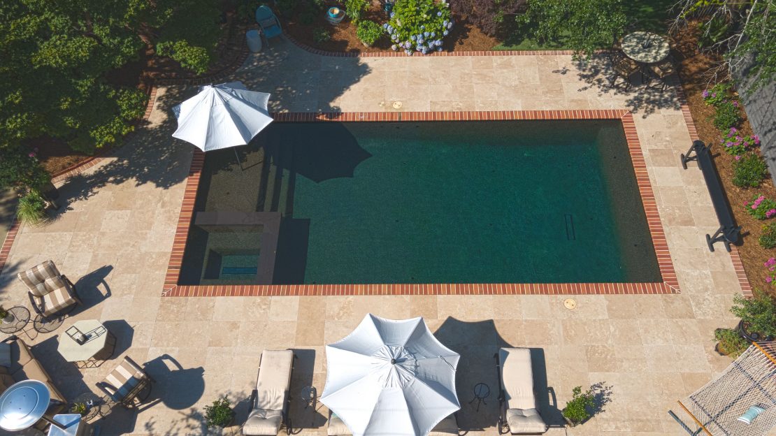 Rectangle Pool & Same Level Spa in Columbia, SC – The Clearwater Pool ...